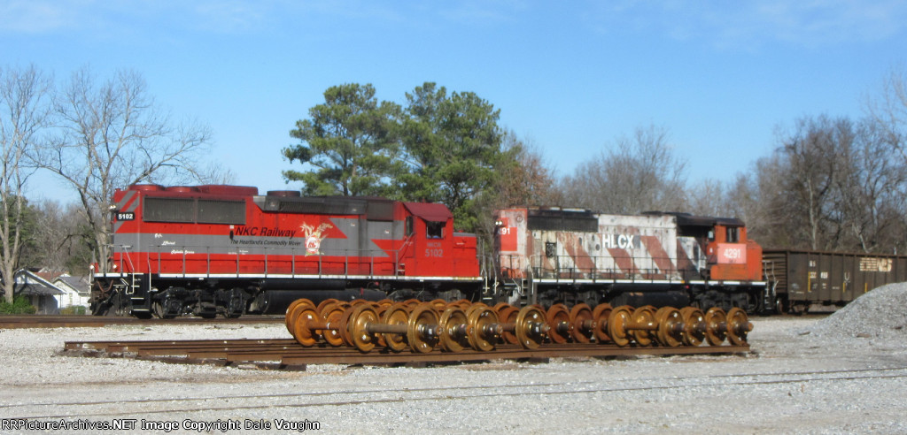 NKCR 5102 & HLCX 4291